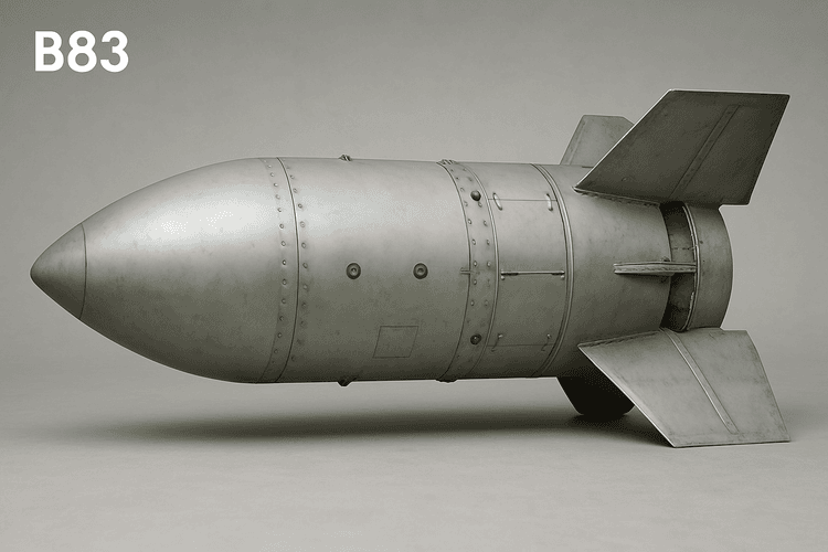 B83 Nuclear Bomb: America's Last Megaton-Class Warhead | NukeSim | NukeSim